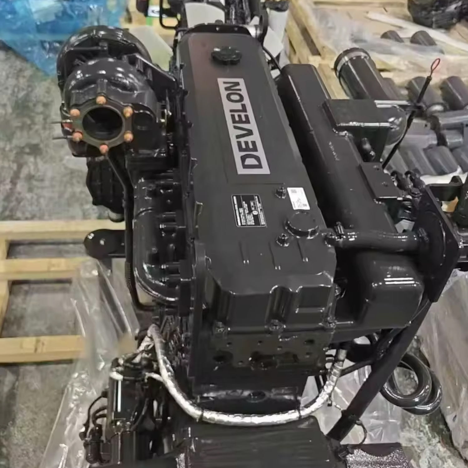 Genuine DEVELON DOOSAN Engine DX12-MBE10 for DX360LCA-7B Excavator ...
